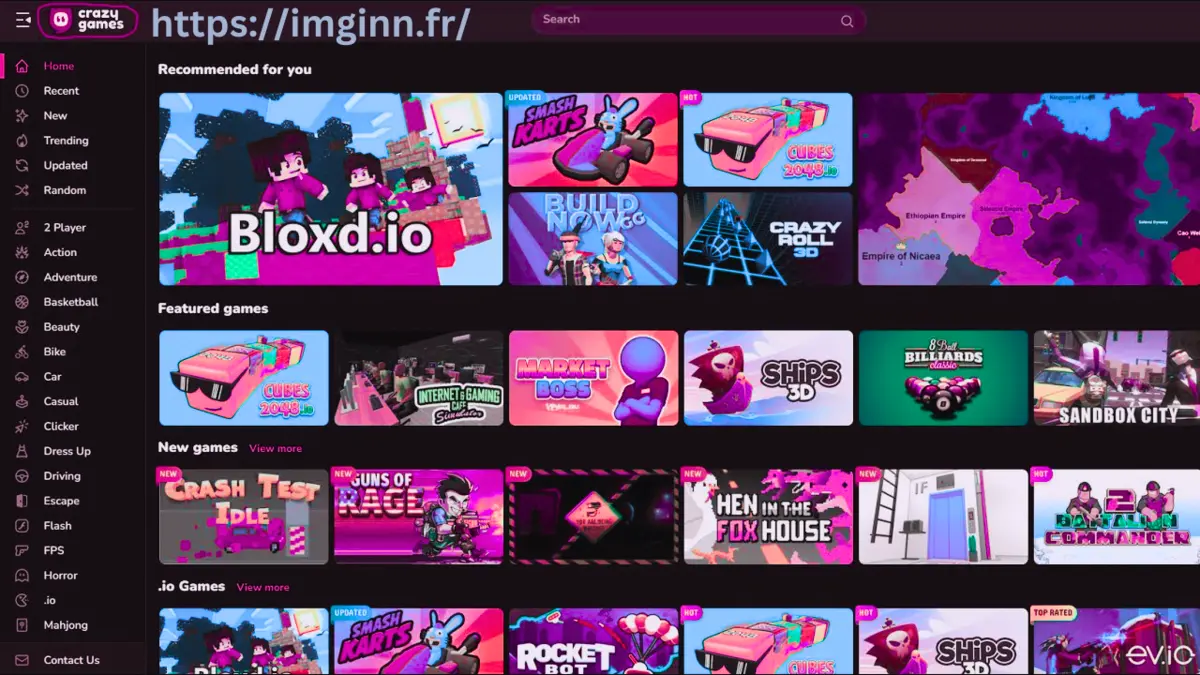 Crazy Games Votre Destination Ultime Pour Les Jeux En Ligne Gratuits ...